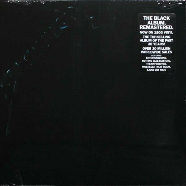 Виниловая пластинка Metallica "Metallica" Usa Lp