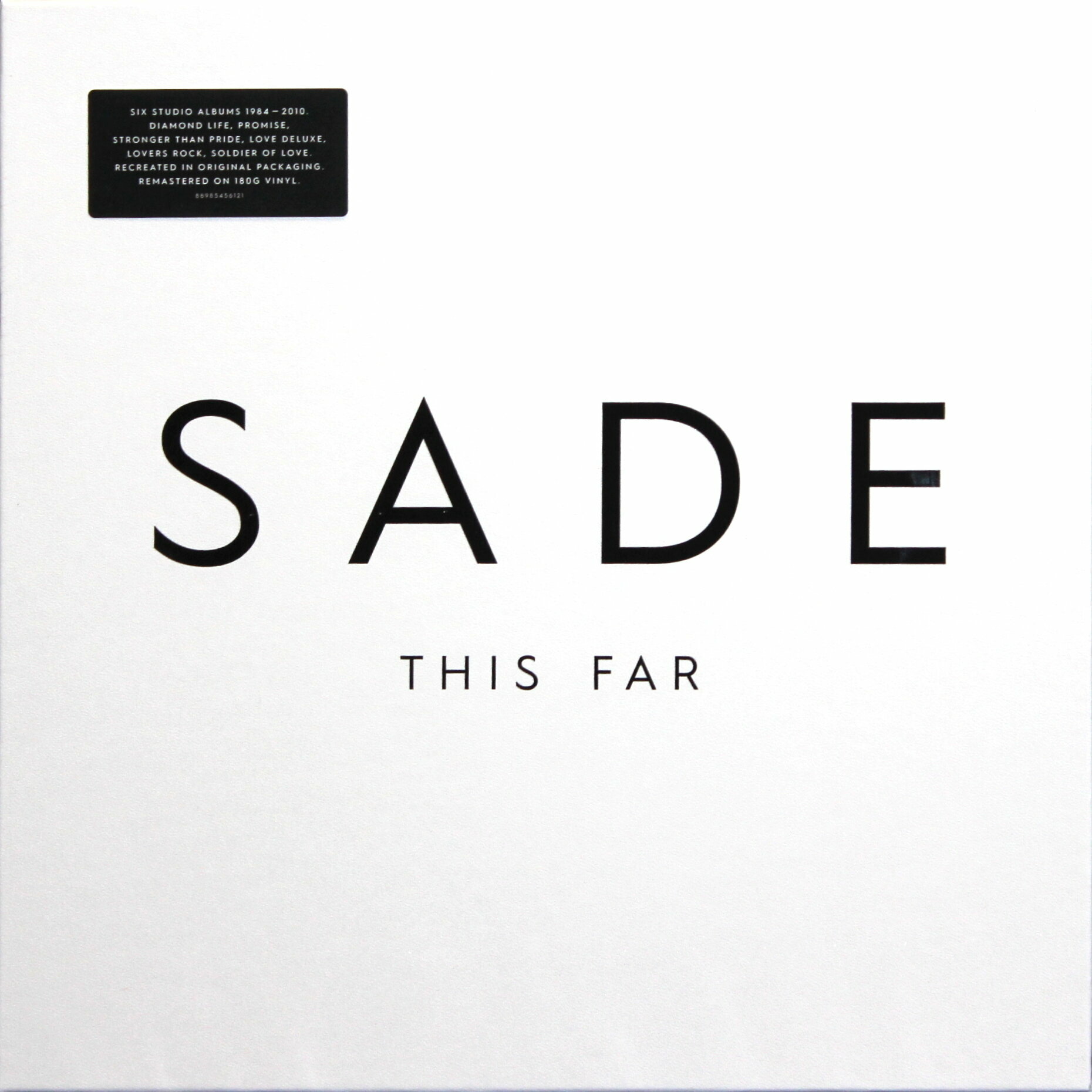 Виниловая пластинка Sade "This Far" Box Set 6 Lp