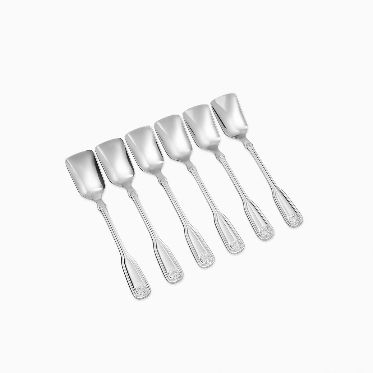 Набор ложек для десерта и мороженного венус стальная зеркальная полировка /6 предметов от Zepter