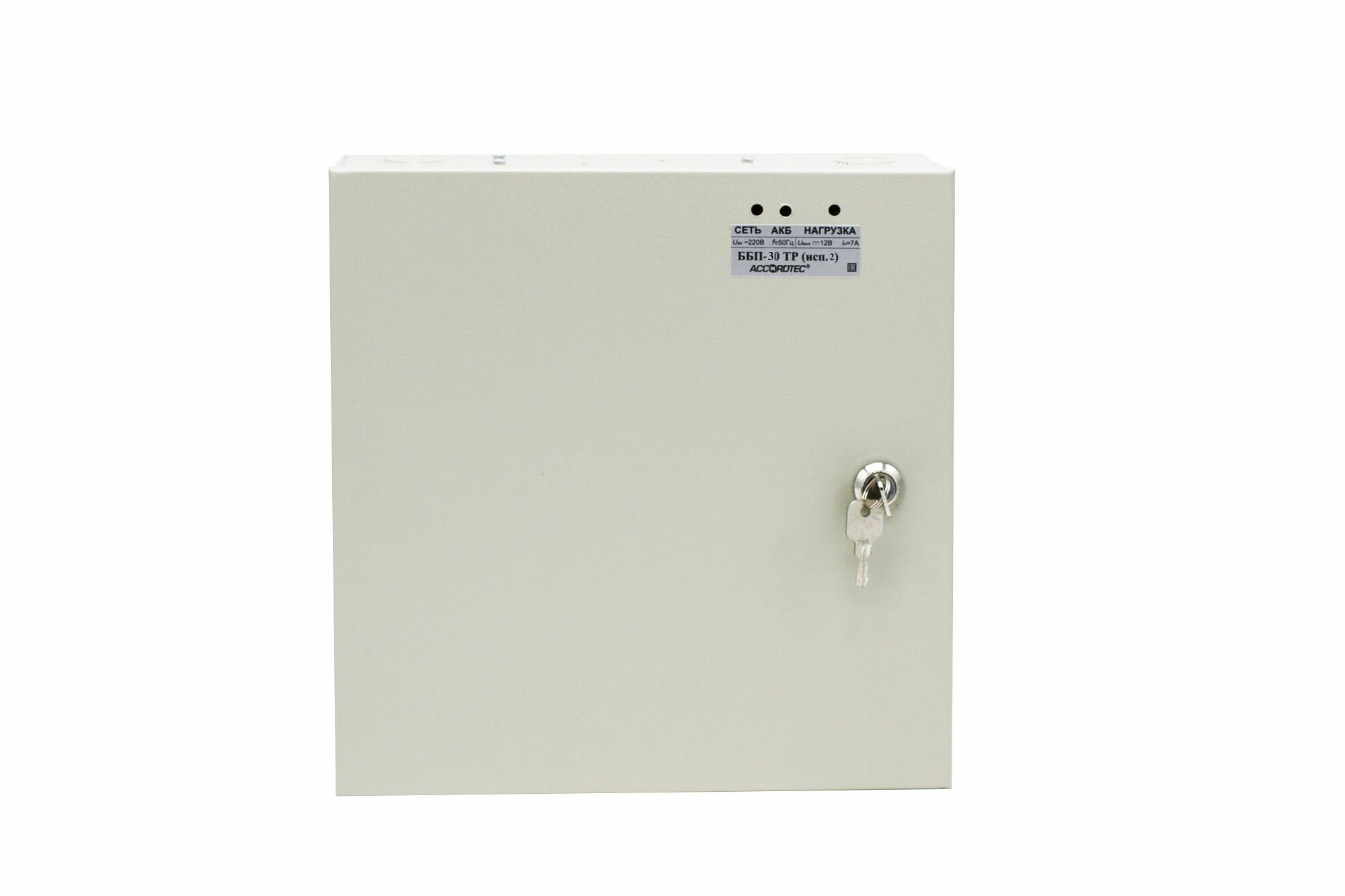 ББП-50ТР (исп.01) (AccordTec) Источник бесперебойного питания 12В 5А (1*7Ач)(защита) Регулировка