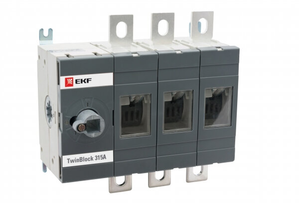 EKF PROxima Рубильник 315A 3P без рукоятки управления TwinBlock