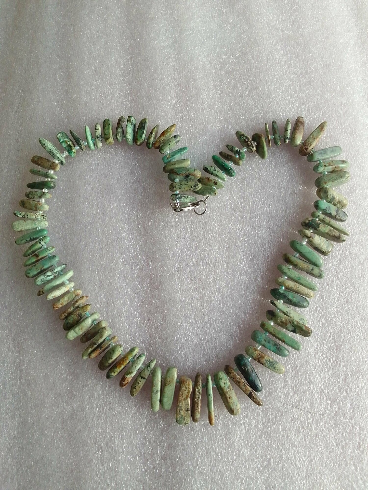 Колье, бирюза