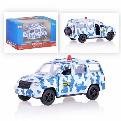 Металлическая машинка Уаз Патриот