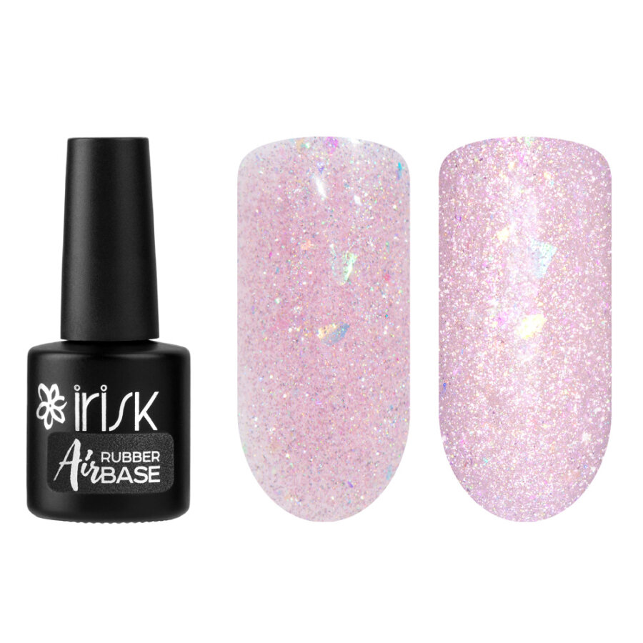 База светоотражающая IRISK Air Rubber Base, 10мл (07 Peony Splash)