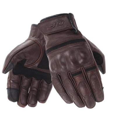Мотоциклетные перчатки кожаные DRAGONFLY STREET, цвет коричневый, размер XXL