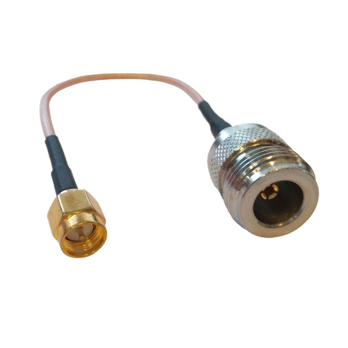 Пигтейл N-female - SMA-male 15см переходник 1шт