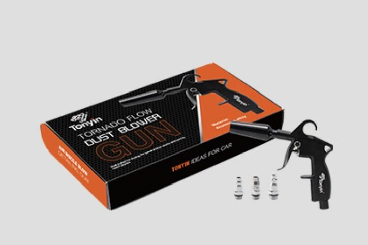 Пневмопистолет продувочный с насадкой для детальной очистки AIR NOZZLE BLOW DETAILING GUN TT06C TONYIN