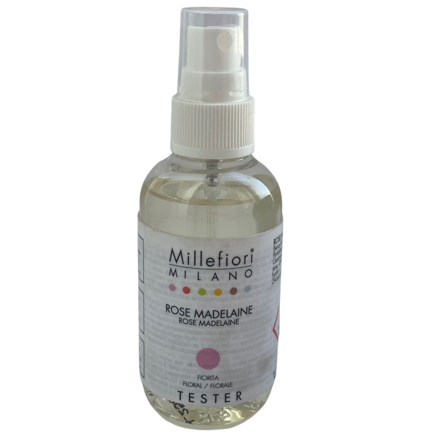 Millefiori Milano / Спрей для дома 75 мл. Розовые лепестки / тестер