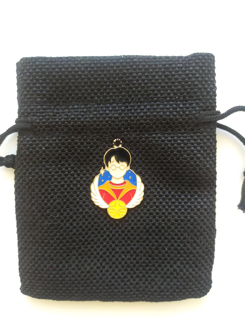 Мешочек подарочный Гарри Поттер и квиддич