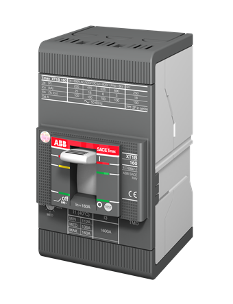 Выключатель автоматический XT1N 160 TMF 16-450 3p F F ABB (арт. 1SDA080827R1).