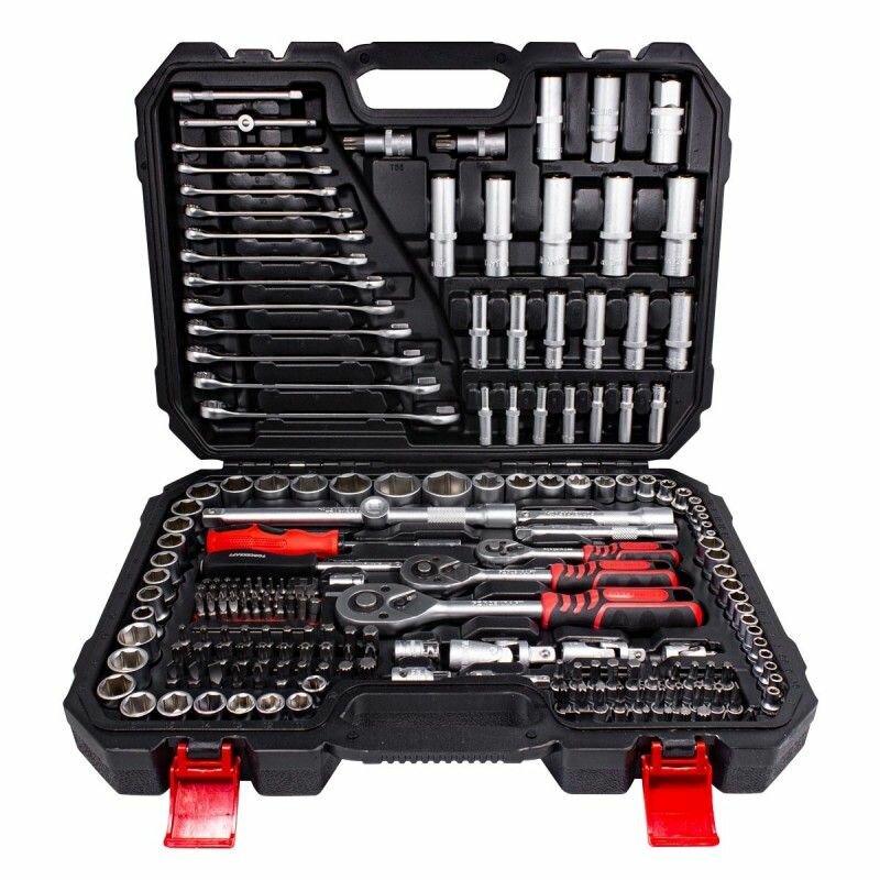 Набор инструментов ForceKraft 216 предметов 1/4'3/8'1/2'