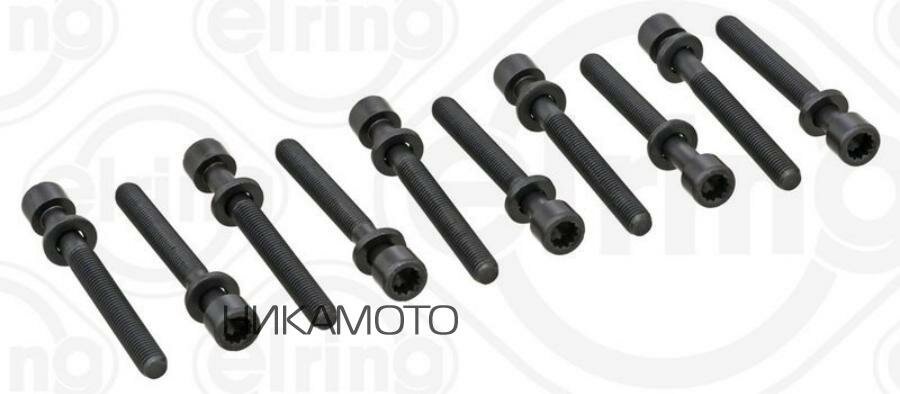 ELRING 819.817 Комплект болтов ГБЦ (10шт.) Audi 100/80/A4/A6