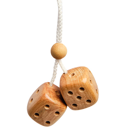 Подвеска деревянная Кубики бол. ДР-515 113-7010846