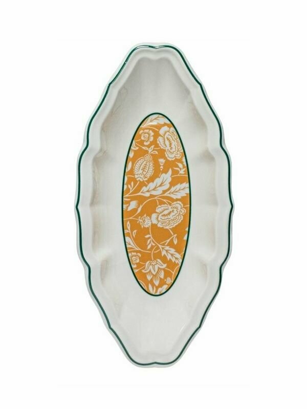 Блюдо сервировочное, овальное / фарфор, 27х13 см / Адонис, Lenardi