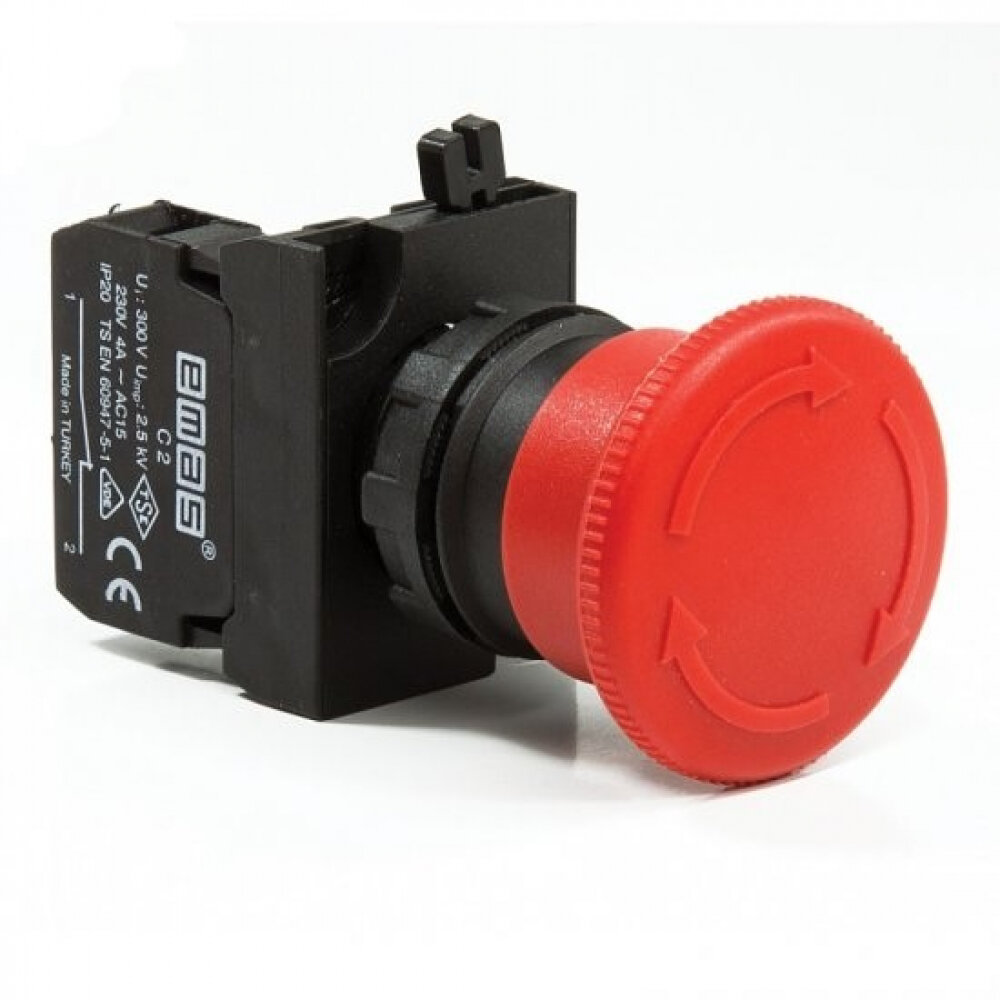 Аварийная кнопка Emas Грибок B202E