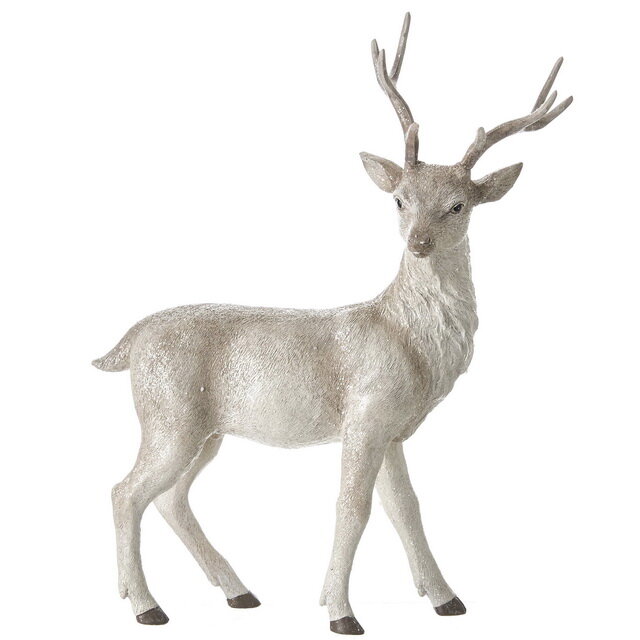Декоративная фигура Белый Олень Флакк 36 см, Edelman, 1045522