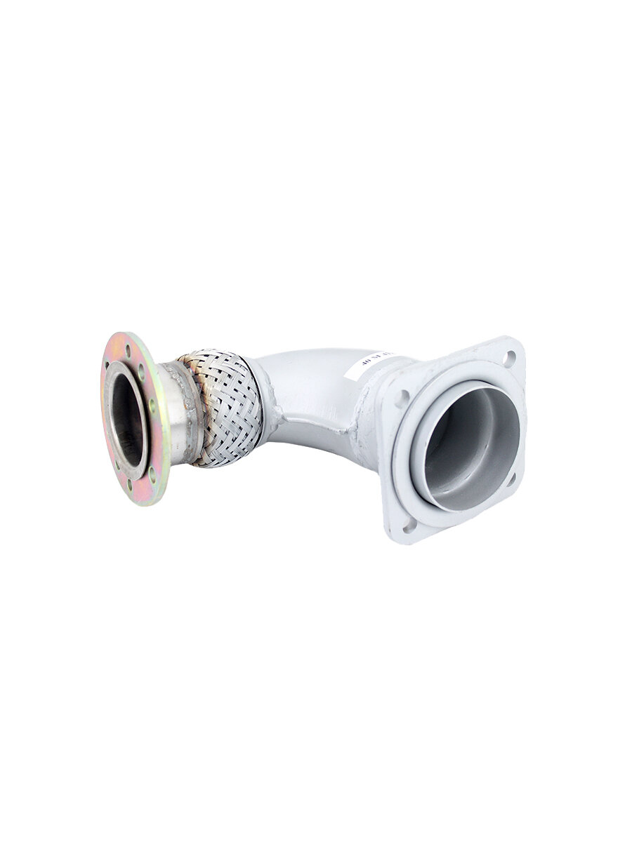 Патрубок КАМАЗ-евро приемный с гофрой Н/О