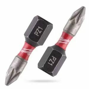 Биты для шуруповерта SHOCKWAVE (PZ1, 25 мм, 25 шт.) Milwaukee