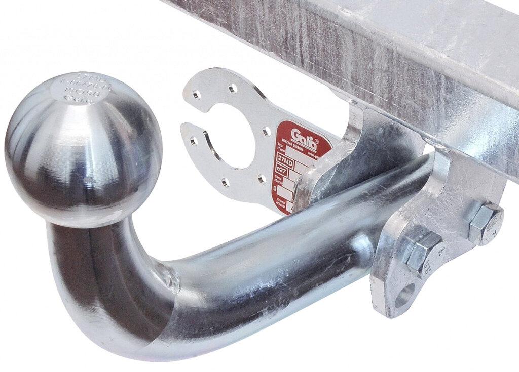 Фаркоп оцинкованный Galia M140A для MAZDA 6 2012-(паспорт и сертификат в комплекте)(без электрики)