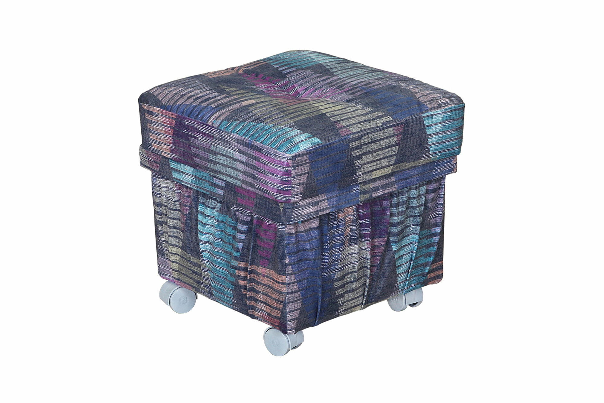 Пуф Нонтон с принтом абстракция 41x41x41 см