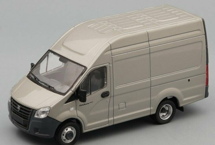 Масштабная модель автомобиля коллекционная ГАЗель Next A31R22 фургон, серый