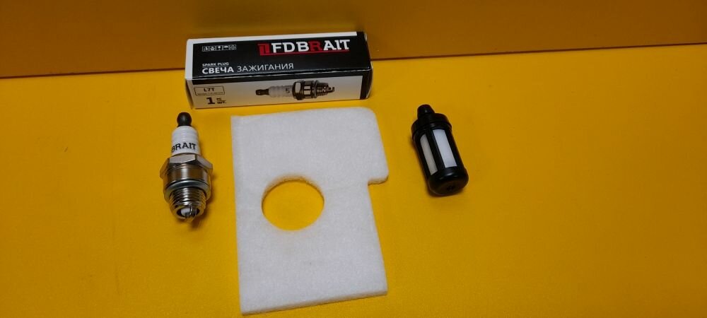 Набор для ТО бензопилы STIHL MS170/180 Свеча зажигания + фильтры (топливный, воздушный)