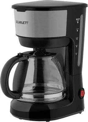 Кофеварка капельная SCARLETT SC-CM33012 600Вт черный