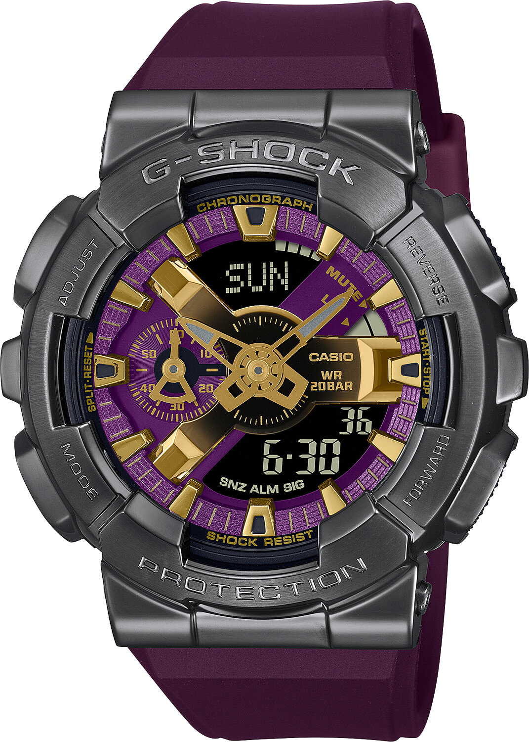 Наручные часы CASIO G-Shock, фиолетовый