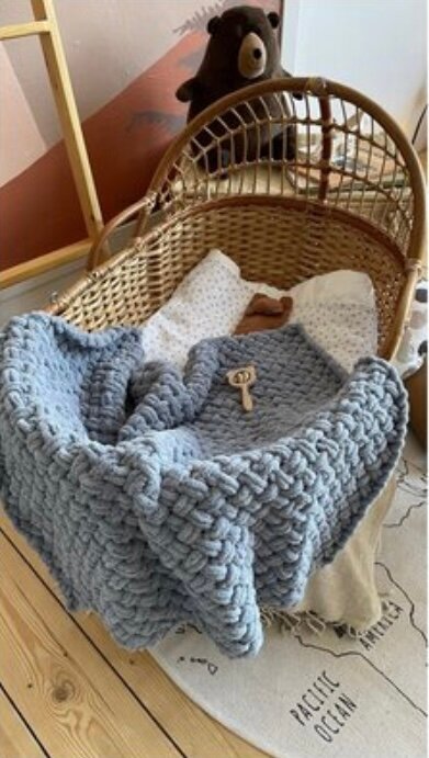 Плед детский "Ализе Пуф" 100x100 см