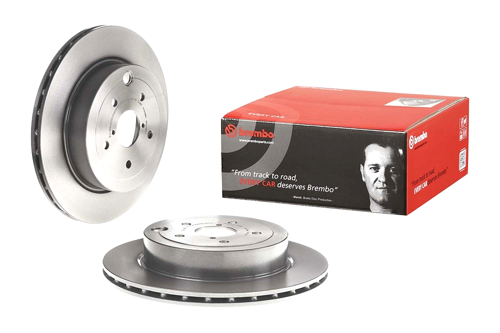BREMBO 09. A198.11 (09A19811 / 26700FG010) диск тормозной Subaru (Субару) wrx седан (gj) sti 2.5 awd 2014- (Комплект 2 штуки)
