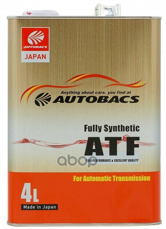 Масло трансмиссионное AUTOBACS ATF FS 4L AUTOBACS арт. A00033244