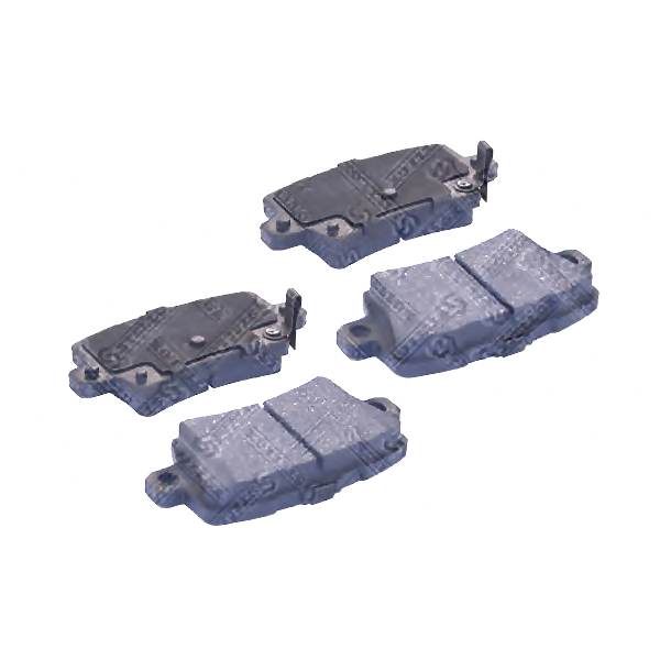 STELLOX 000 076B-SX (000076B_SX, 43022-SMG-E01 S1, 43022-SMG-E03) колодки дисковые задние с антискрип. пл, Honda (Хонда)