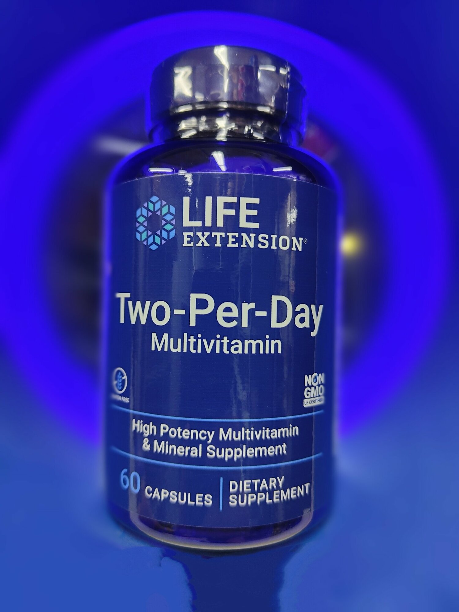 Капсулы Life Extension Two-Per-Day, 60 капсул для поддержания здоровья сердца, мозга и клеток