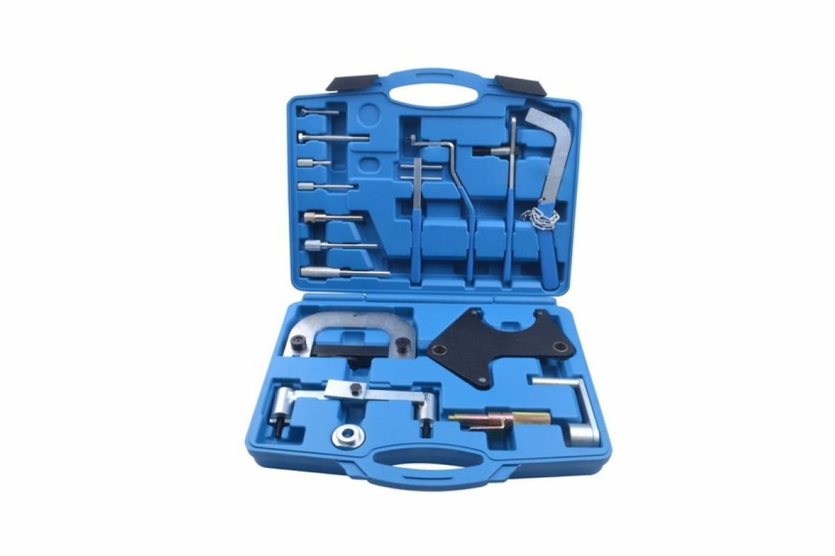 Набор фиксаторов ROCKFORCE RF-917G1 для обслуживания двигателей Renault, 17 предметов, кейс