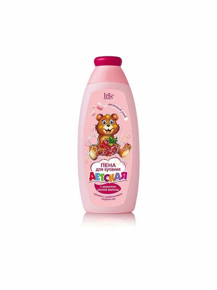 Iris cosmetic Пена для купания Детская серия Малина, 250 мл