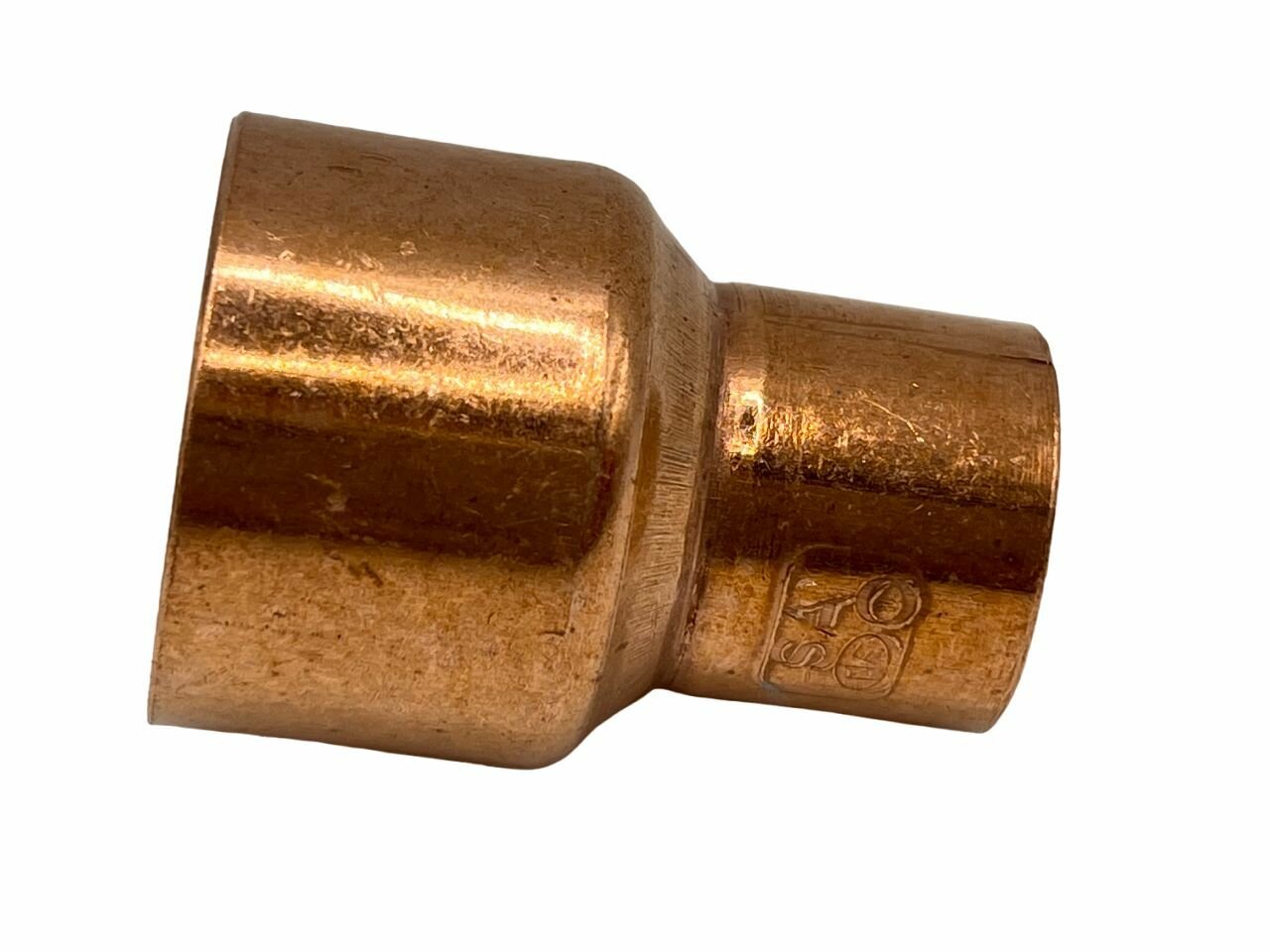 Муфта редуцированная, двухраструбная, медная, SANHA арт. 5240, под пайку, 54 х 35 мм