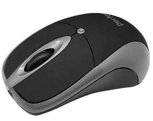 Мышь проводная Perfeo ORION, 3 кн, DPI 1000, USB, чёрн/серый PF_A4793