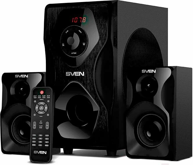 Колонки для компьютера с сабвуфером 2.1, 40 Вт. Sven, MS-2055