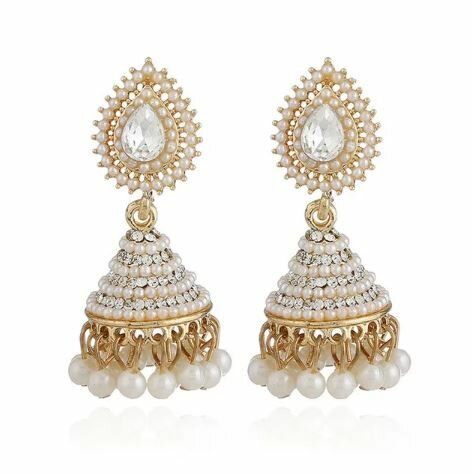 Серьги, бисер, пластик