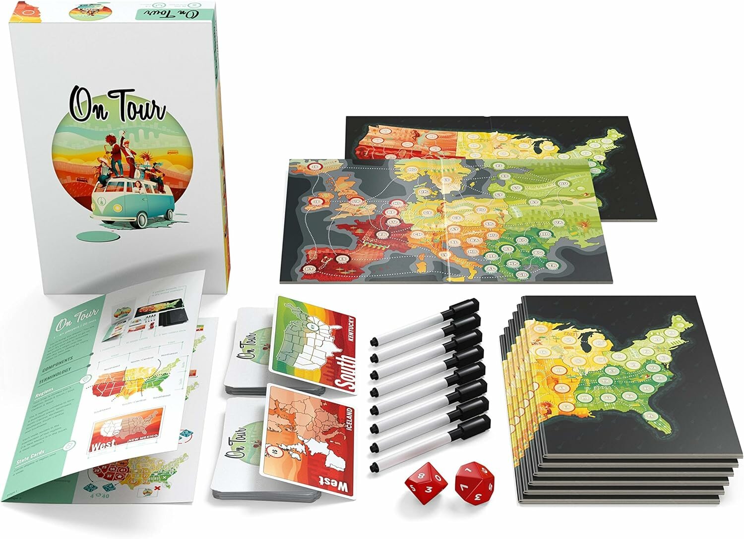 Настольная игра BoardGameTables On Tour / Турне на английском языке — фото 1