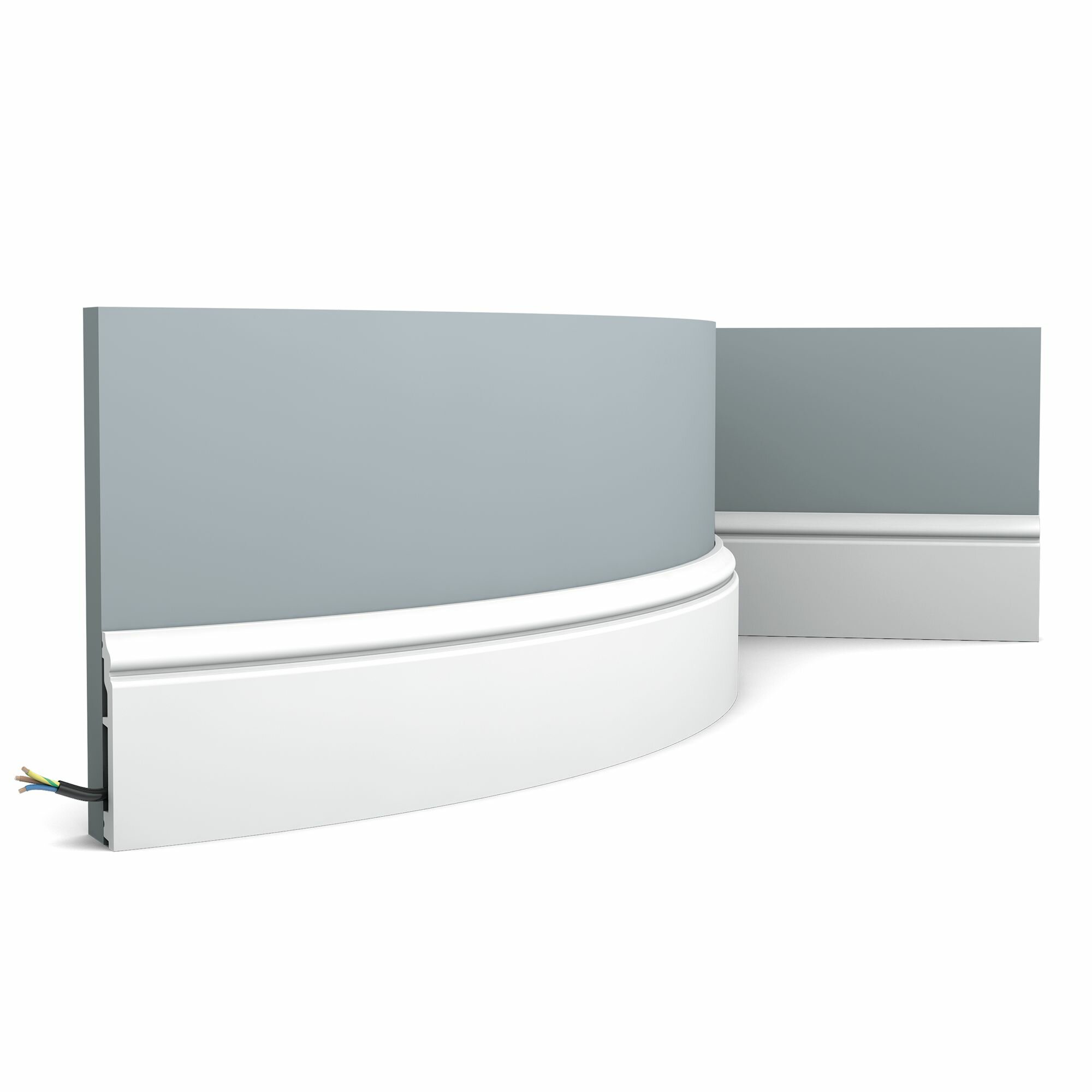 Плинтус гибкий ударопрочный Orac Decor SX173F (100*16*2000мм)