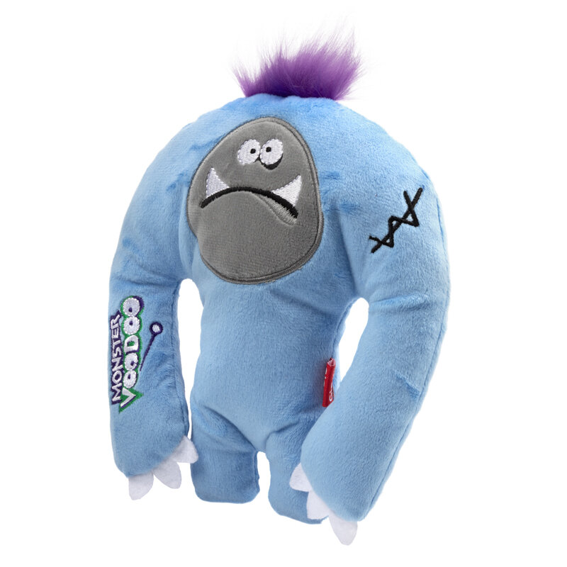 GiGwi Игрушка для собак Страшила Вуду "MONSTER VOODOO ", голубой, 19см