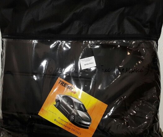 Чехлы VW Polo 09-20 седан экокожа стеганые черные Ростов