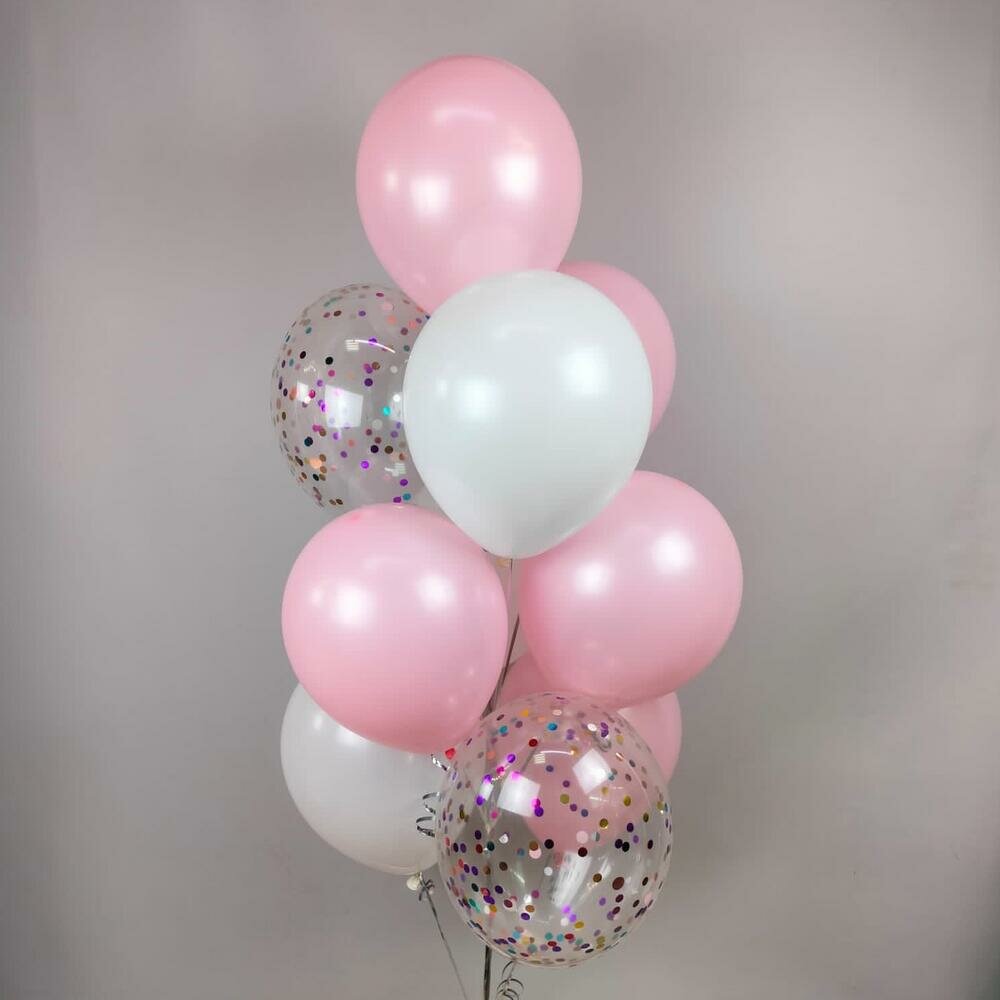 Фонтан из шариков «Нежный»