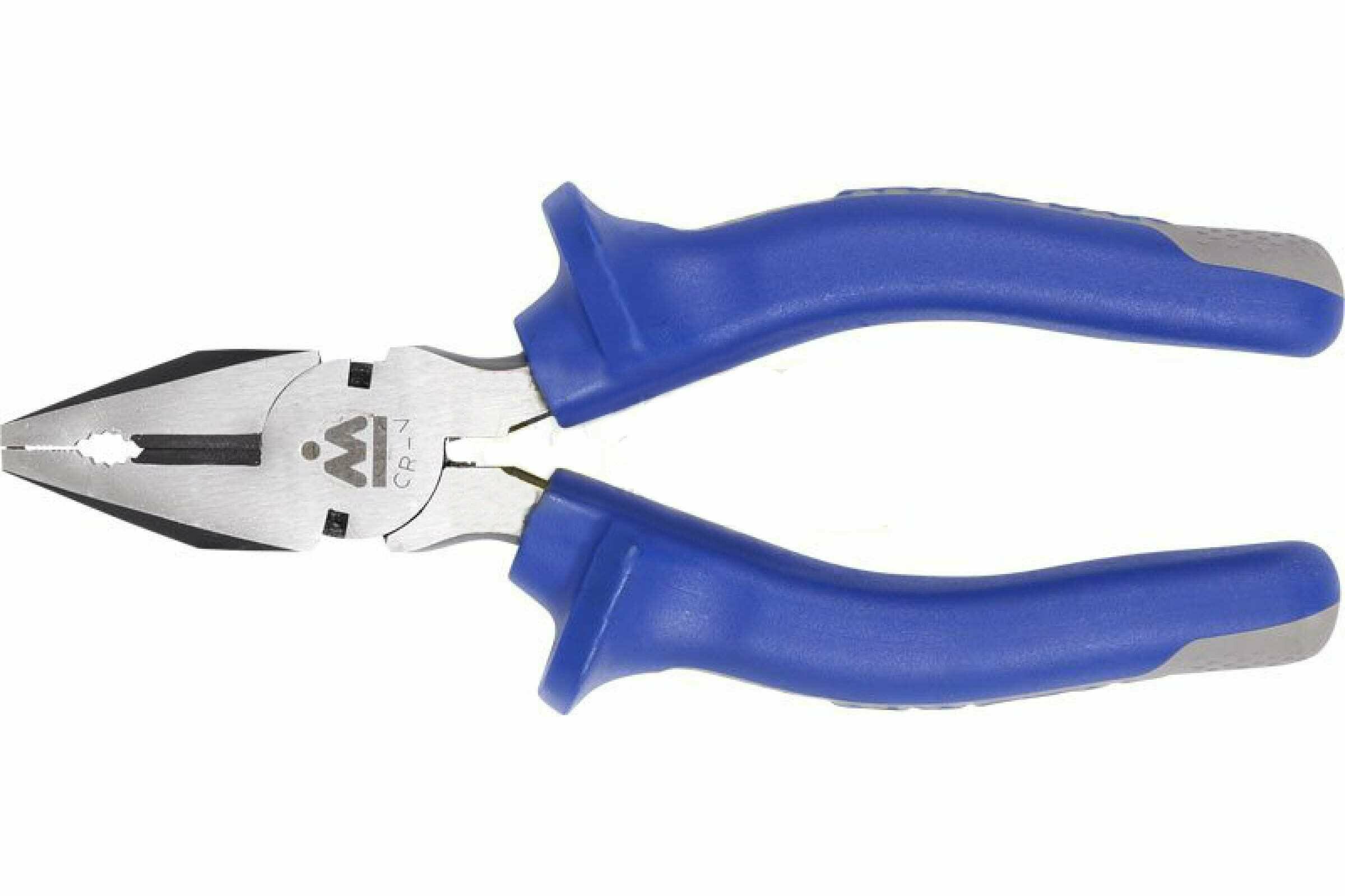 Комбинированные плоскогубцы 180мм мастак 030-00180H