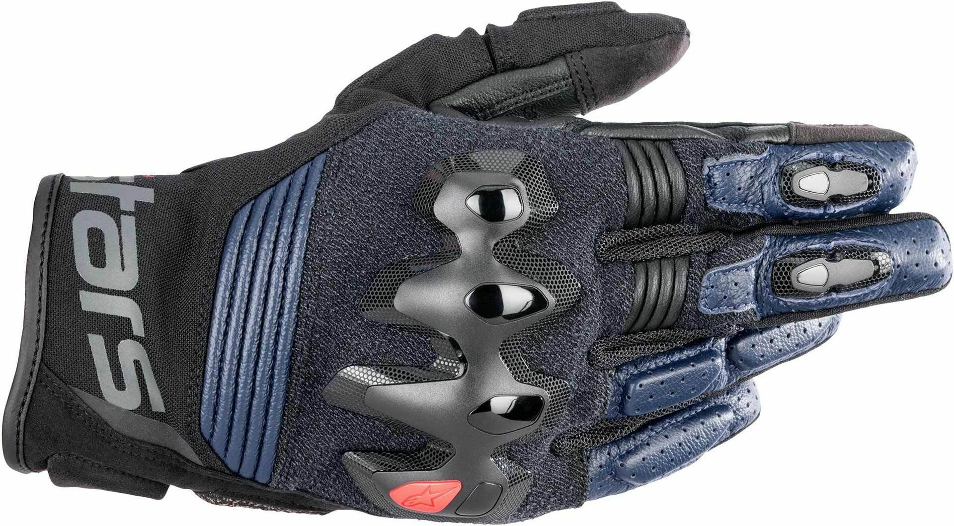 Мотоперчатки ALPINESTARS Halo Black/Blue, XXL
