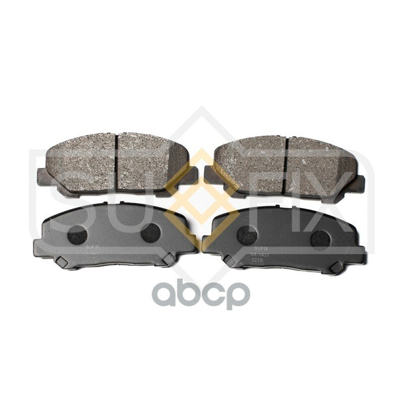 Колодки тормозные передние TOYOTA Alphard/Vellfire(H2-H3) 2.4-3.5 08> / Previa III(R2) 2.4 06> SUFIX арт. SX-1437