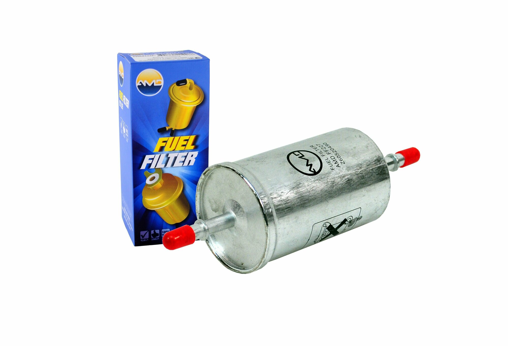 Фильтр топливный Z60520490 AMD. FF227 для MAZDA 3 3 BK, BL 2004- FORD Focus I FORD Focus II 2.0