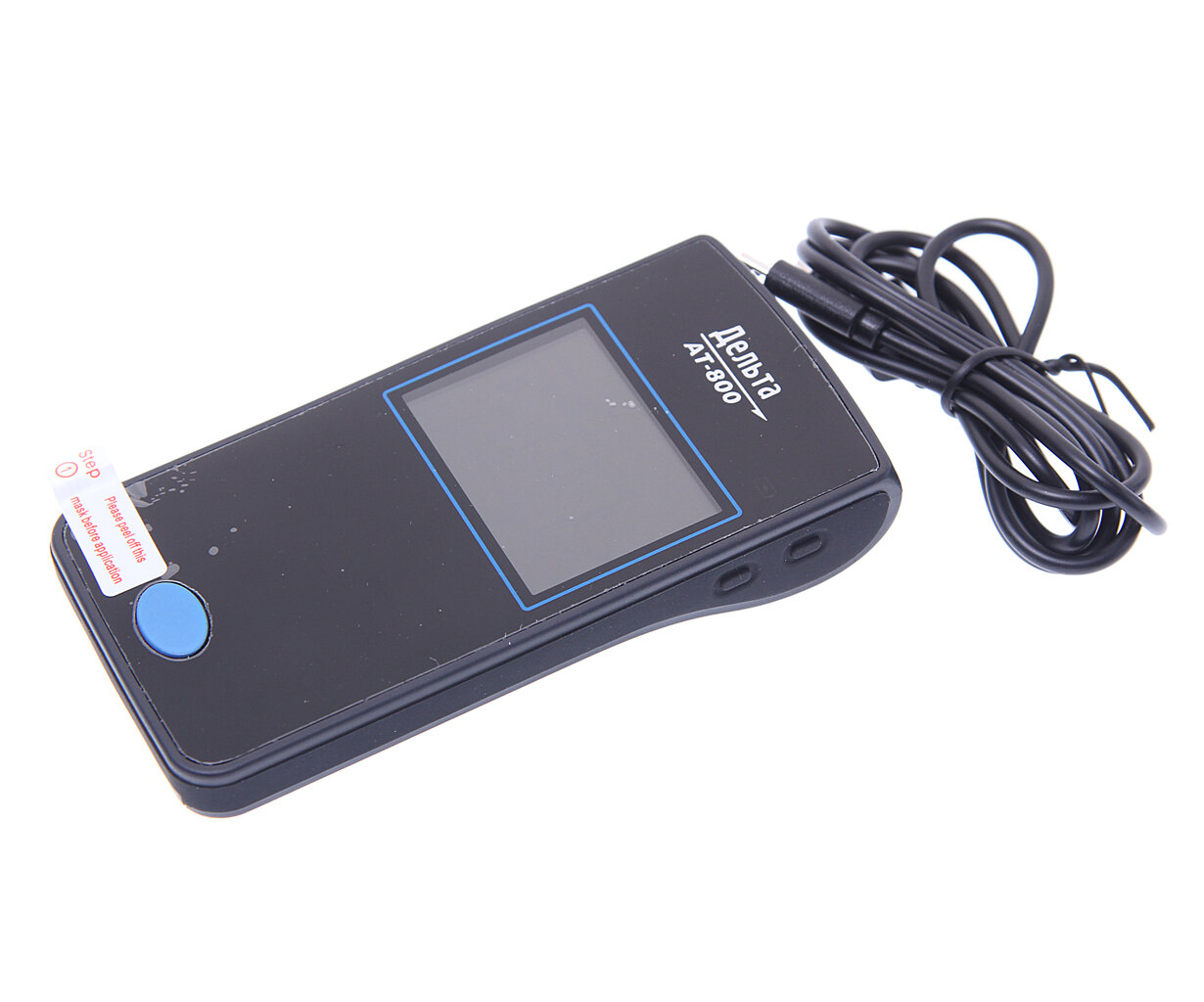 Алкотестер цифровой до 1.99 промилле LCD дисплей, звуковой сигнализатор дельта