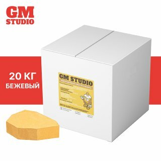 Гипс стоматологический GM STUDIO, 4 класс, 20 кг, бежевый, 1 упаковка